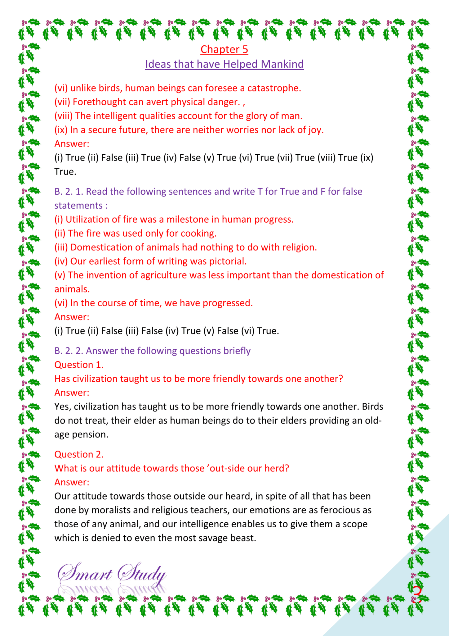 Class 12th English Book Solutions Bihar Board Chapter 5 | Ideas That ...