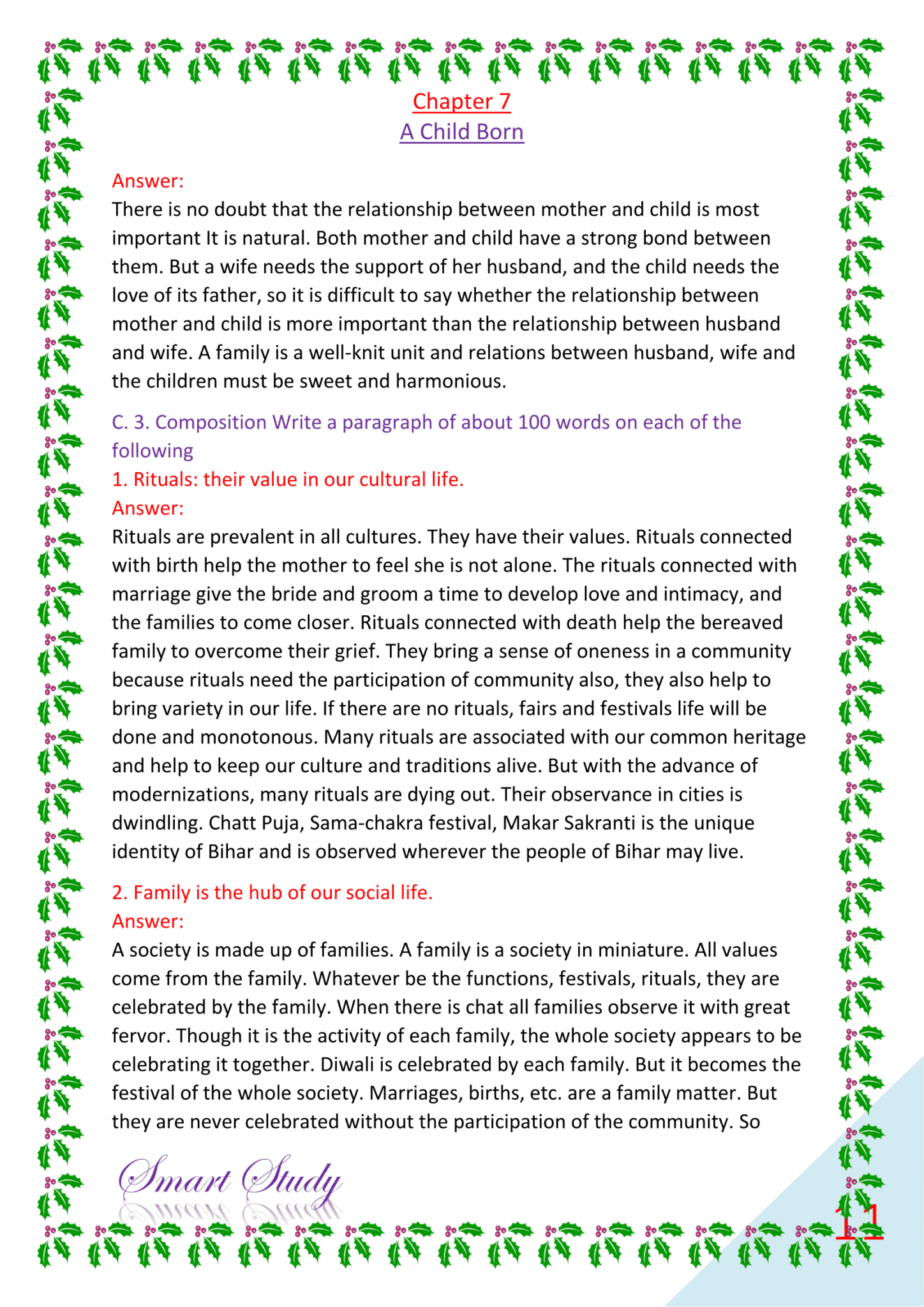 Class 12th English Book Solutions Bihar Board Chapter 7 A Child Is class-12th-english-book-solutions-bihar-board-chapter-7-a-child-is